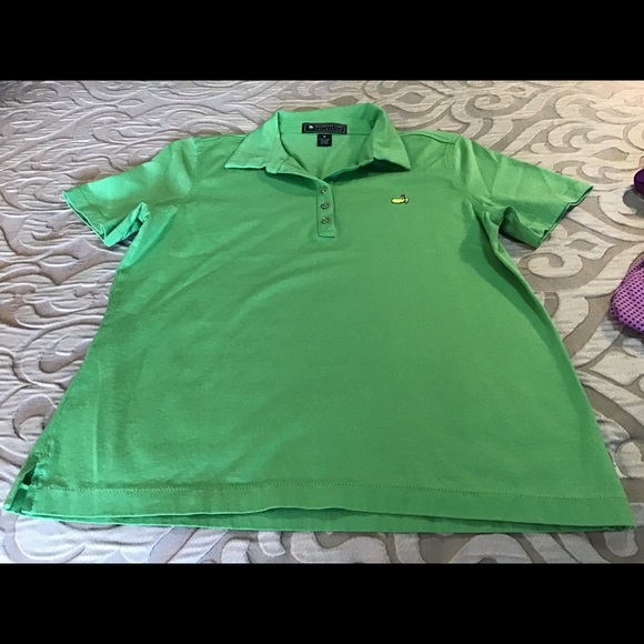 Magnolia Lane | Tops | Masters Magnolia Lane Lime Green Pologolf Shirt ...